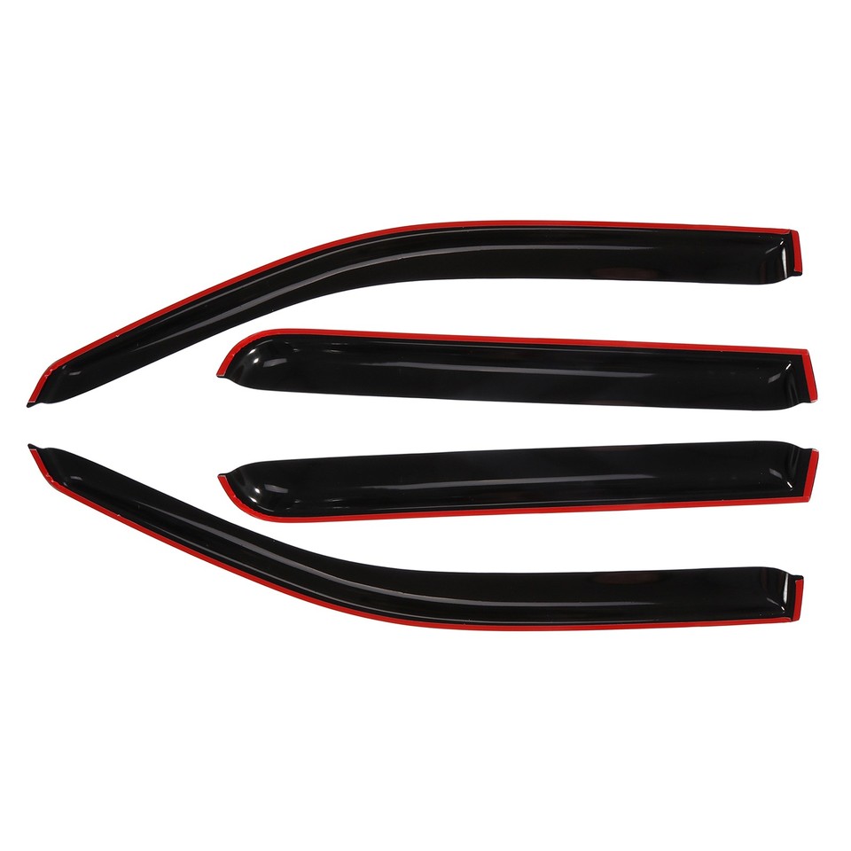 Sun/Rain Guard Outside Mount Tape-On Window Visors for 04-08 Ford F150 ...