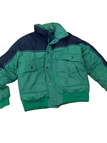 VTG Pacific Trail Goose Down Meduim , Color Block, Puffer Ski Coat ...