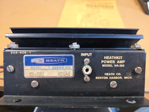 Heath Heathkit Model HA-202A 2-Meter FM Amplifier With Manual 1972 | eBay