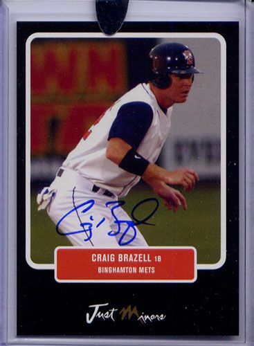 2004 Craig Brazell Autograph Rookie BLACK Auto RC #/25 | eBay