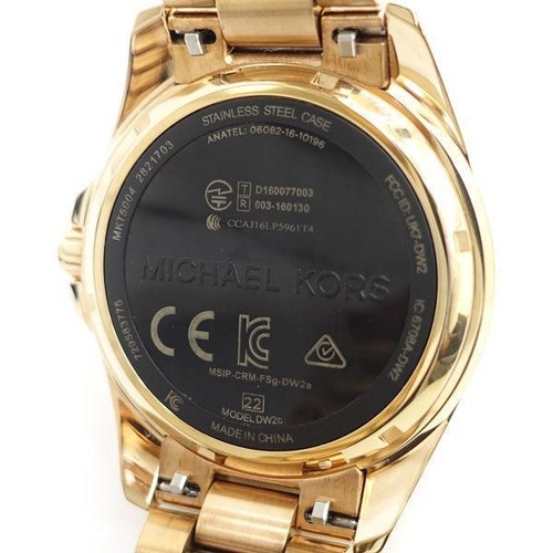 Michael Kors MKT5004 Access Bradshaw Rose Gold Tone Touchscreen ...