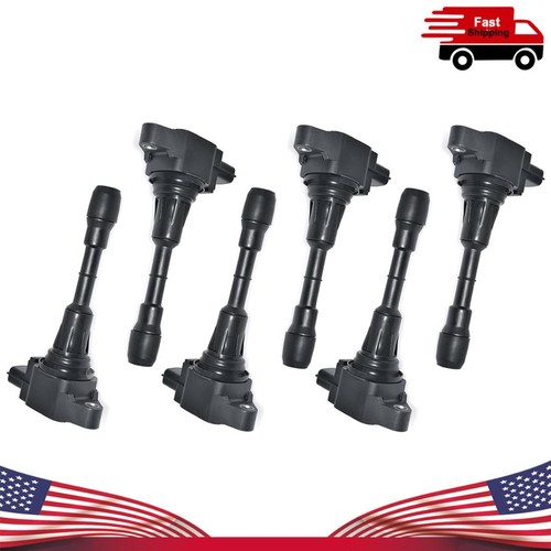 6x Ignition Coils for Infiniti FX37 QX70 G37 Nissan 370Z V6 3.7L #22448 ...