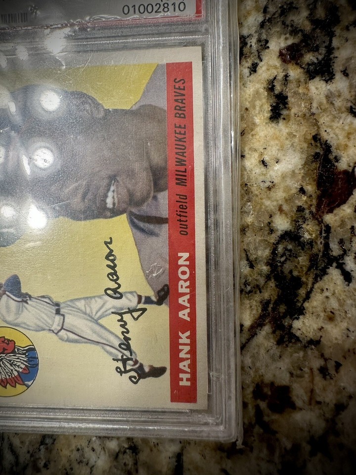 1955 TOPPS HANK AARON #47 NM-MT 8 !!! | eBay