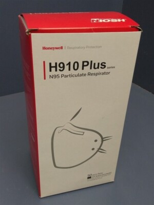 N95 Face Mask Honeywell H910 Plus NIOSH N-95 Respirator Smoke Mask ...