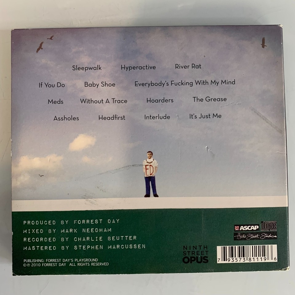 Forrest Day [Digipak] * by Forrest Day (CD, Oct-2011, Forrest Day's ...