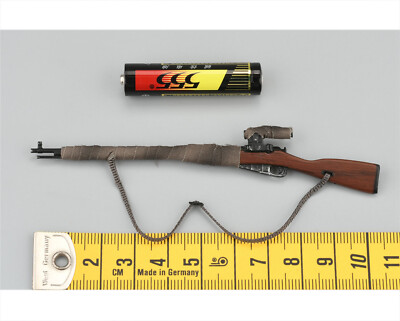 POPTOYS CMS010 CMS011 1/12 Scale Soviet Sniper Mosin-Nagant Rifle Model ...