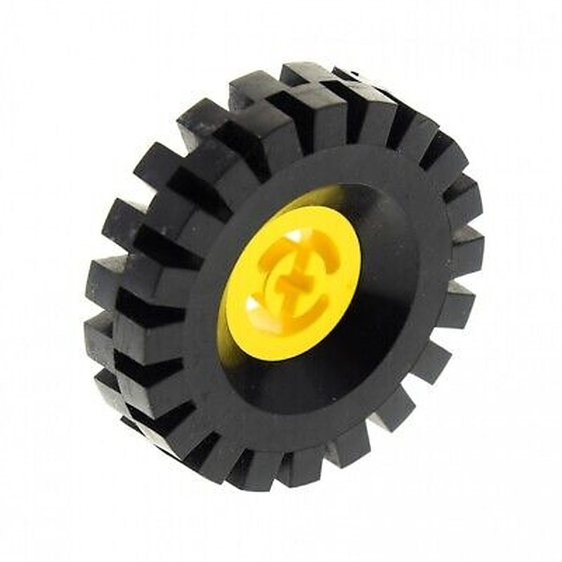 Lego Vintage WHEEL Split Axle Hole 17 x 43 -part 3482c03- PICK COLOR | eBay