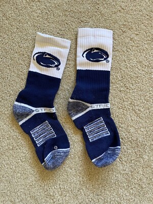 Penn State Nittany Lions Socks Strideline Crew Premium Licensed ...
