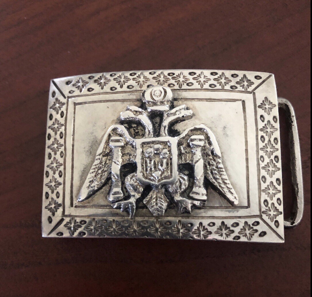 Vintage,Free Masons,Two Headed Eagle,Scottish,with Cr… - Gem