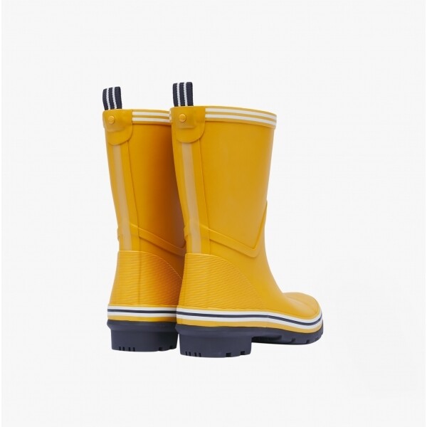Joules 214789 Coastal Antique Gold Yellow Mid Height Wellington Wellies ...