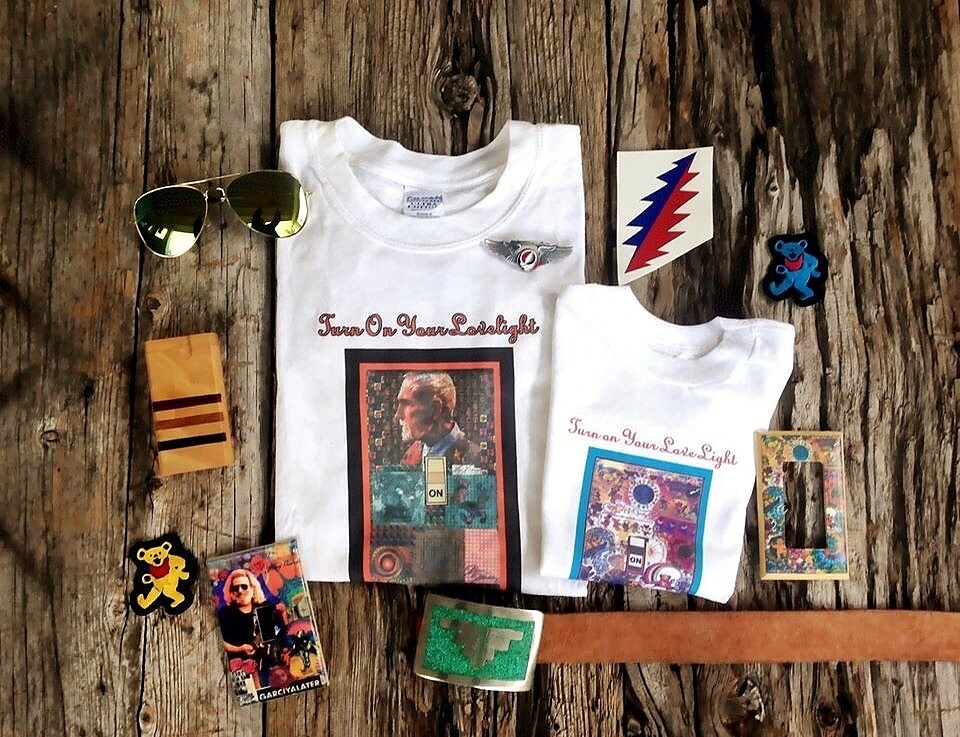 Timothy Leary BLOTTER ART T-Shirt LSD Acid Trip Rare Psychedelic ...