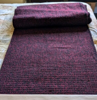 6 Yards of Wool Fabric For Coat Or Jacket Heavyweight With a Pile 60 ...