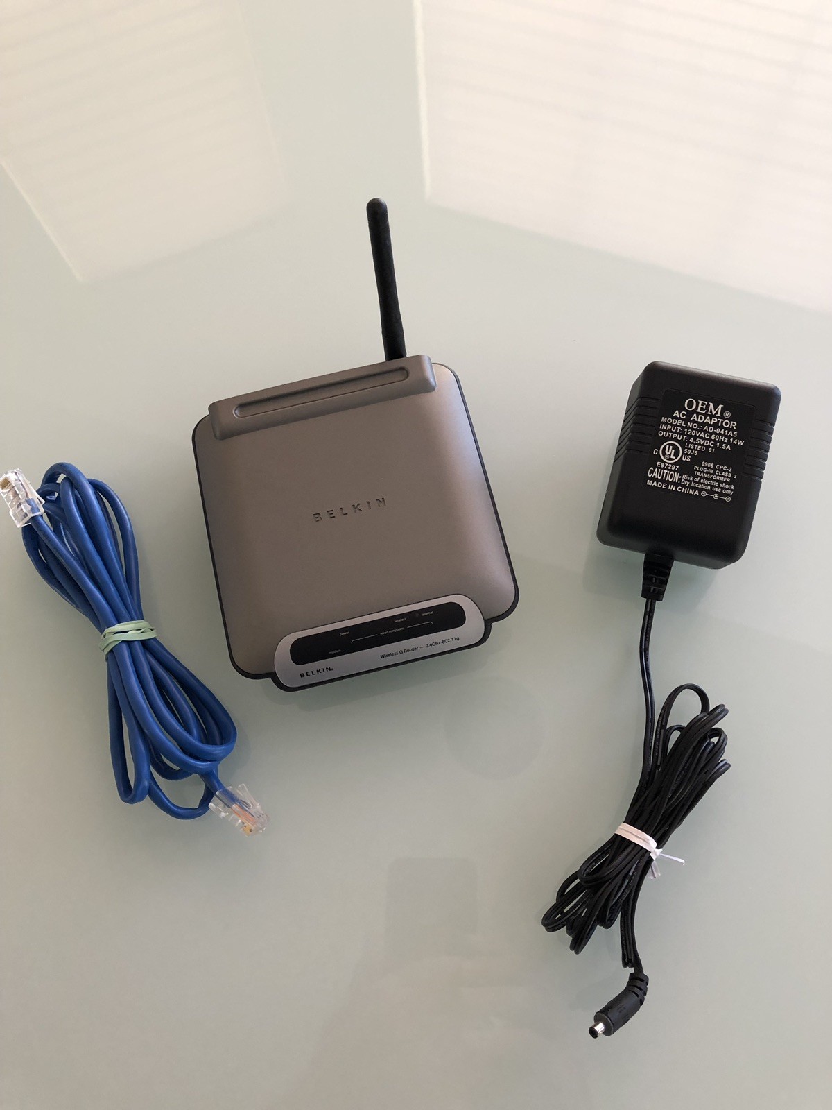 Belkin Wireless G Router, Model F5D7230-4 , 54 Mbps, NEW Condition! In ...