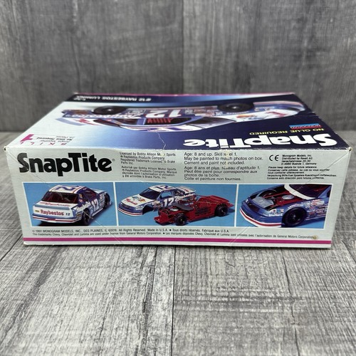 Monogram SnapTite #12 Raybestos Lumina 1992 Plastic Model Kit 1:32 ...