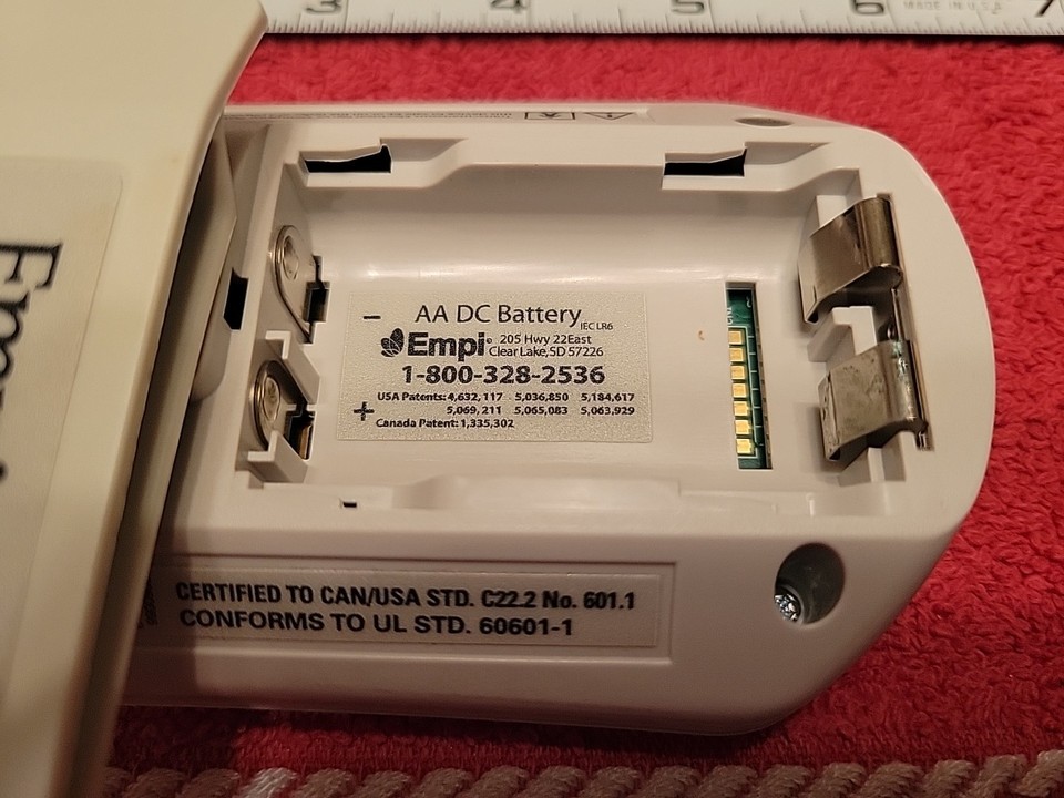 EMPI Select Tens Device, StimCare Self-Adhesive Electrodes and Manual ...