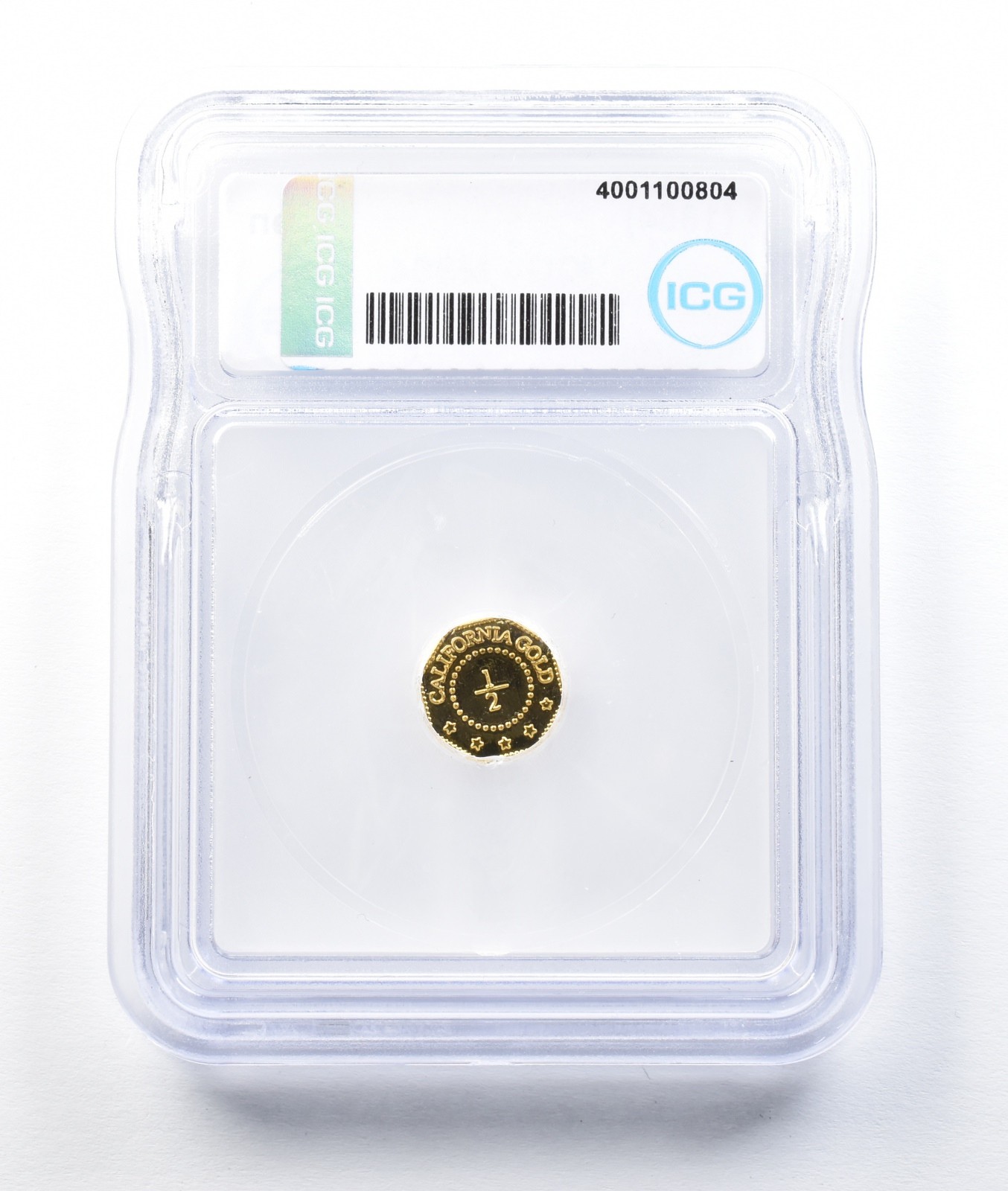 (1854) California Gold Rush Token Half Dollar MS64 ICG *8751 | eBay