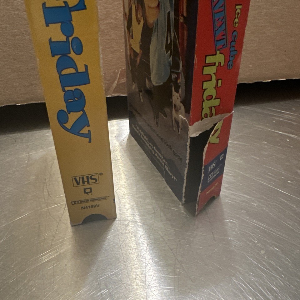 Friday & Next Friday VHS BOX SET Ice Cube Chris Tucker Mike Epps Vtg ...