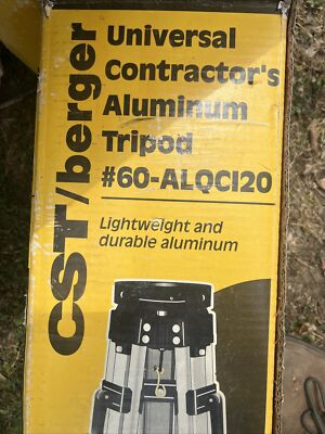 Tripods & Grade Rods - Cst Berger Contractor's
