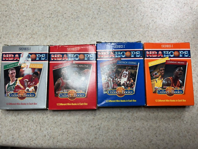 1990 NBA Hoops Series 1-4 Collect A Books , 4 Box Set | eBay