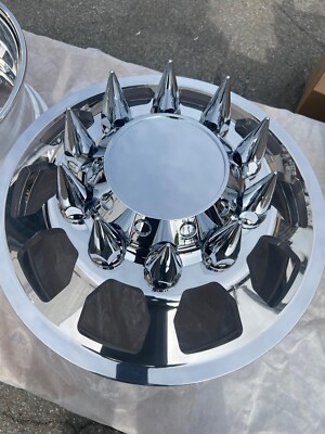 Custom Tuck Dually Wheels Chevy 3500 C30 OBS Ford Dodge 22x8.25 OUTER ...