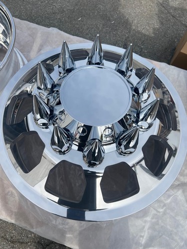 Custom Tuck Dually Wheels Chevy 3500 C30 OBS Ford Dodge 22x8.25 OUTER ...