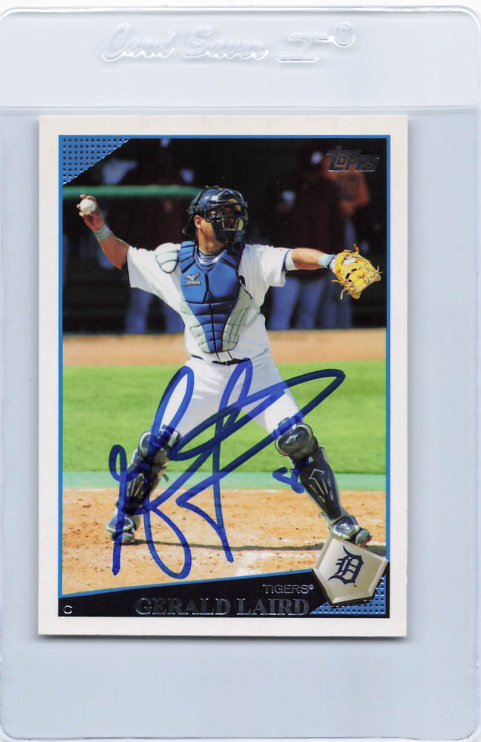 2009 Topps #342 Gerald Laird Tigers Signed Auto *H8244 | eBay