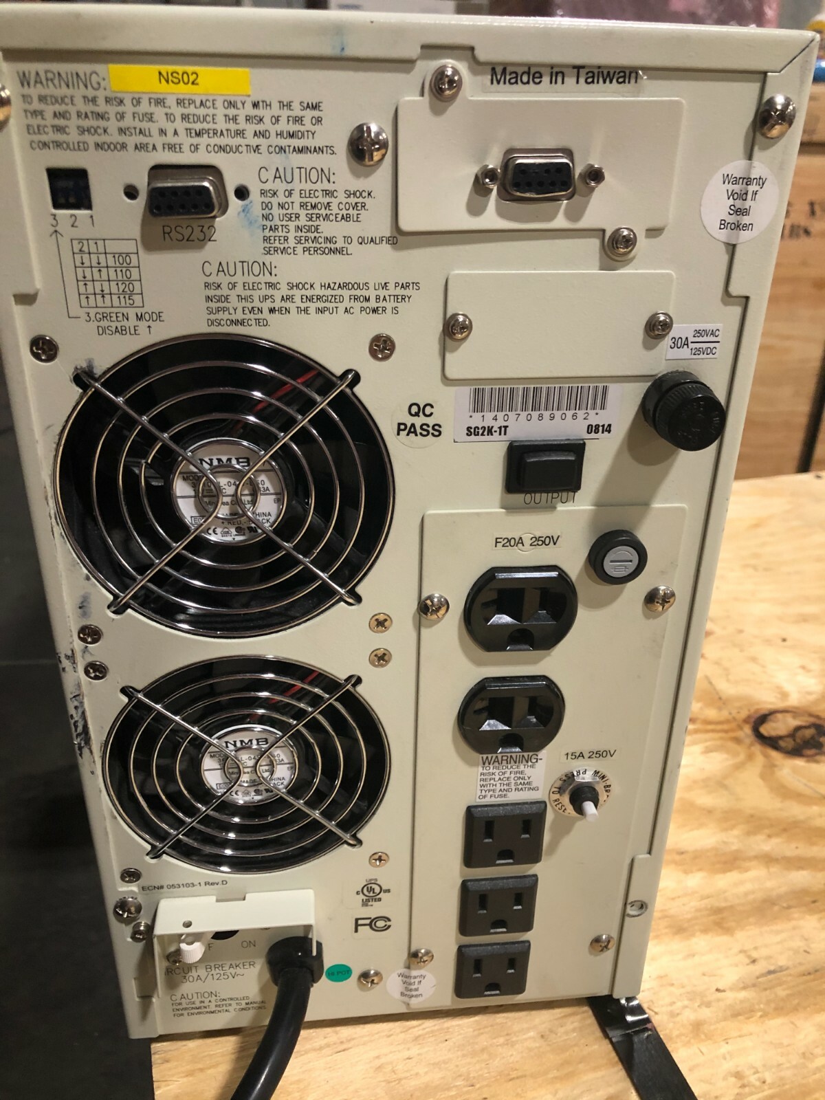 Falcon SG2K-1T UPS Plus Power Supply | eBay