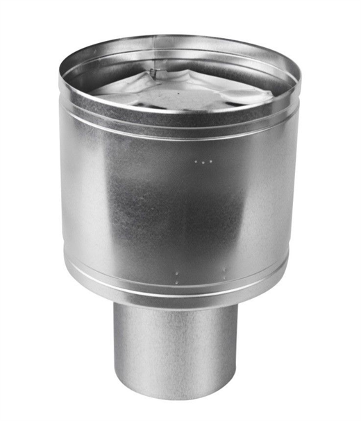 Chimney Anti-Wind Cowl Flue Liner Spark Arrestor Rain Duct Pipe Cover ...