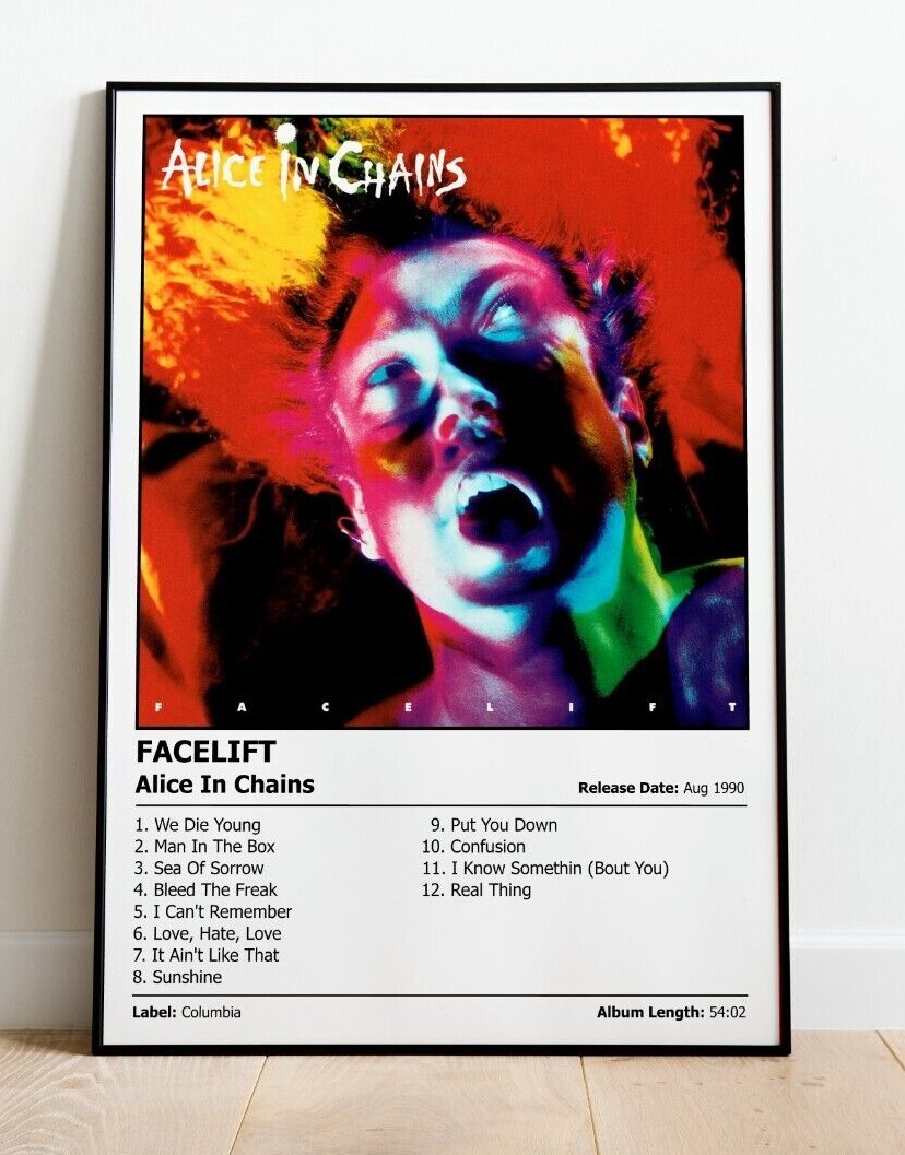 Alice In Chains Album Covers ALICE IN CHAINS: GRIND Single Album