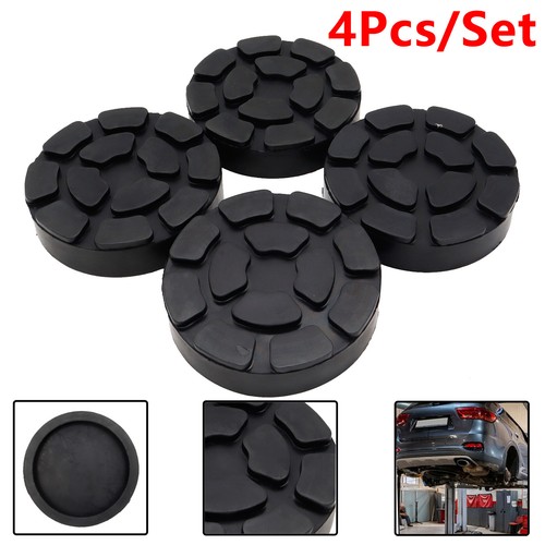 4Pcs Round Rubber Arm Pads Lift Pad For Fit Auto Lift Car Truck Hoist ...