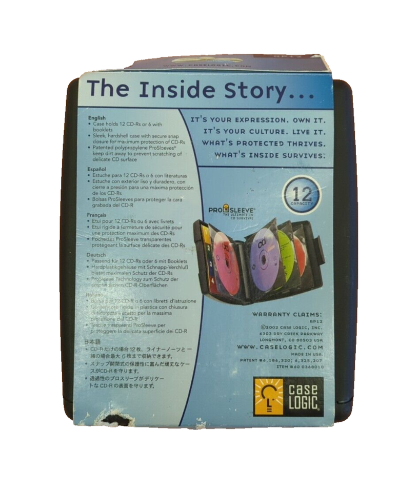 Case Logic Disc Case | eBay