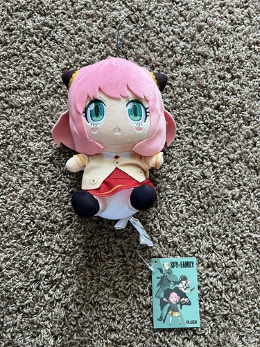 NWT Spy X Family Plush Anya Forger Tatsuya Manga Sitting 7” Sit NEW! | eBay