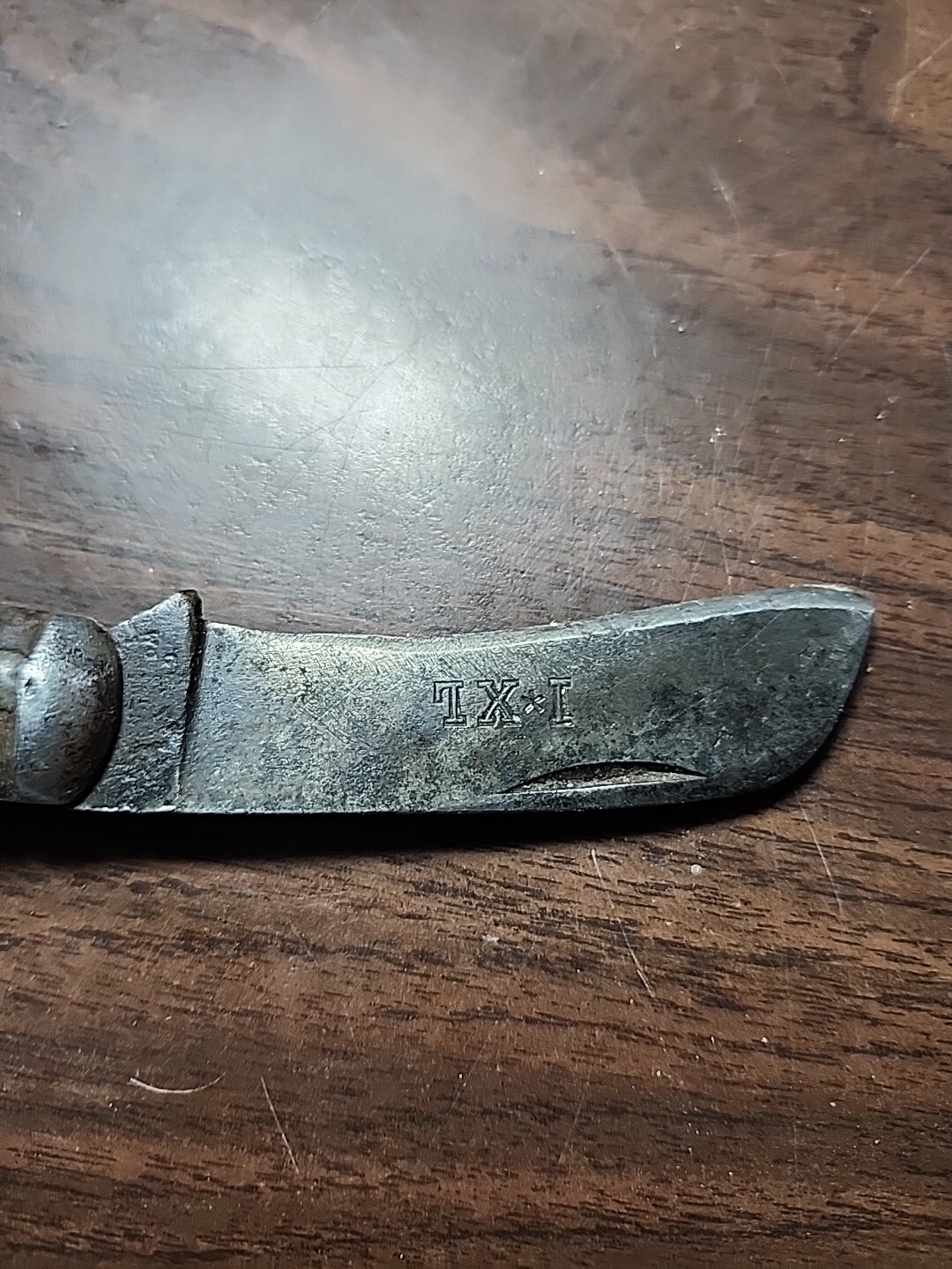 Vintage IXL I*XL WOSTENHOLM Stag Flat Bottom Hawk Bill Pruner Knife ...