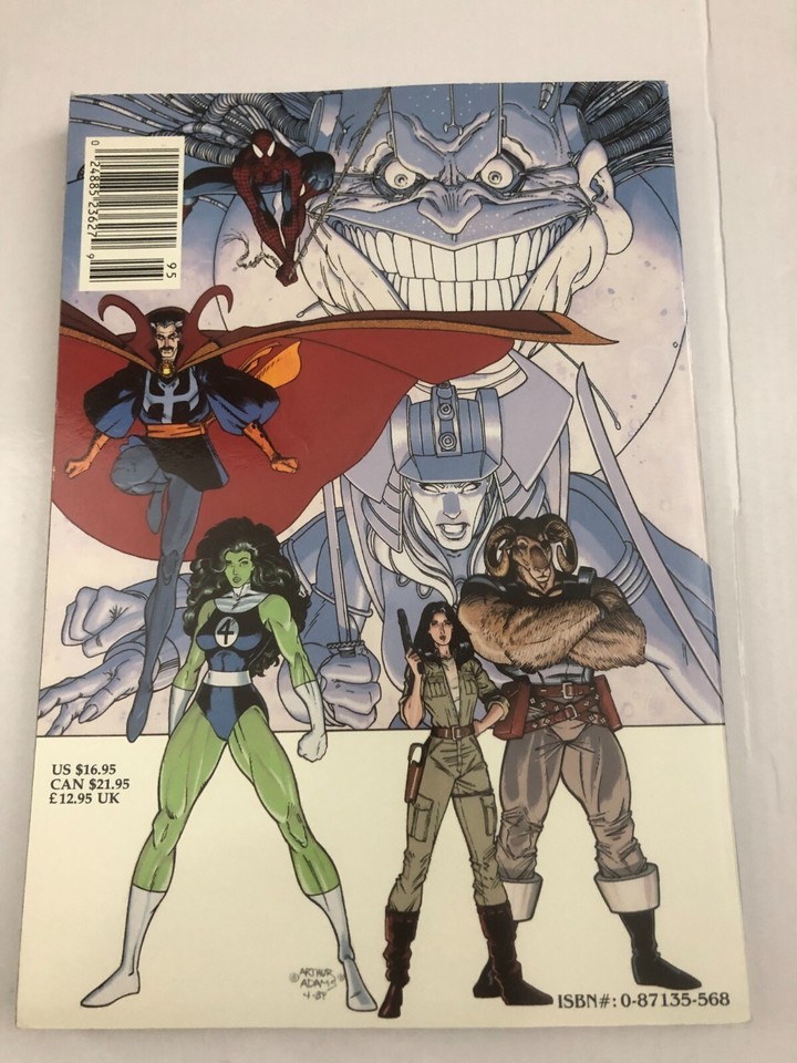 Longshot Graphic Novel By Ann Nocenti & Arthur Adams BRAND NEW SC ...