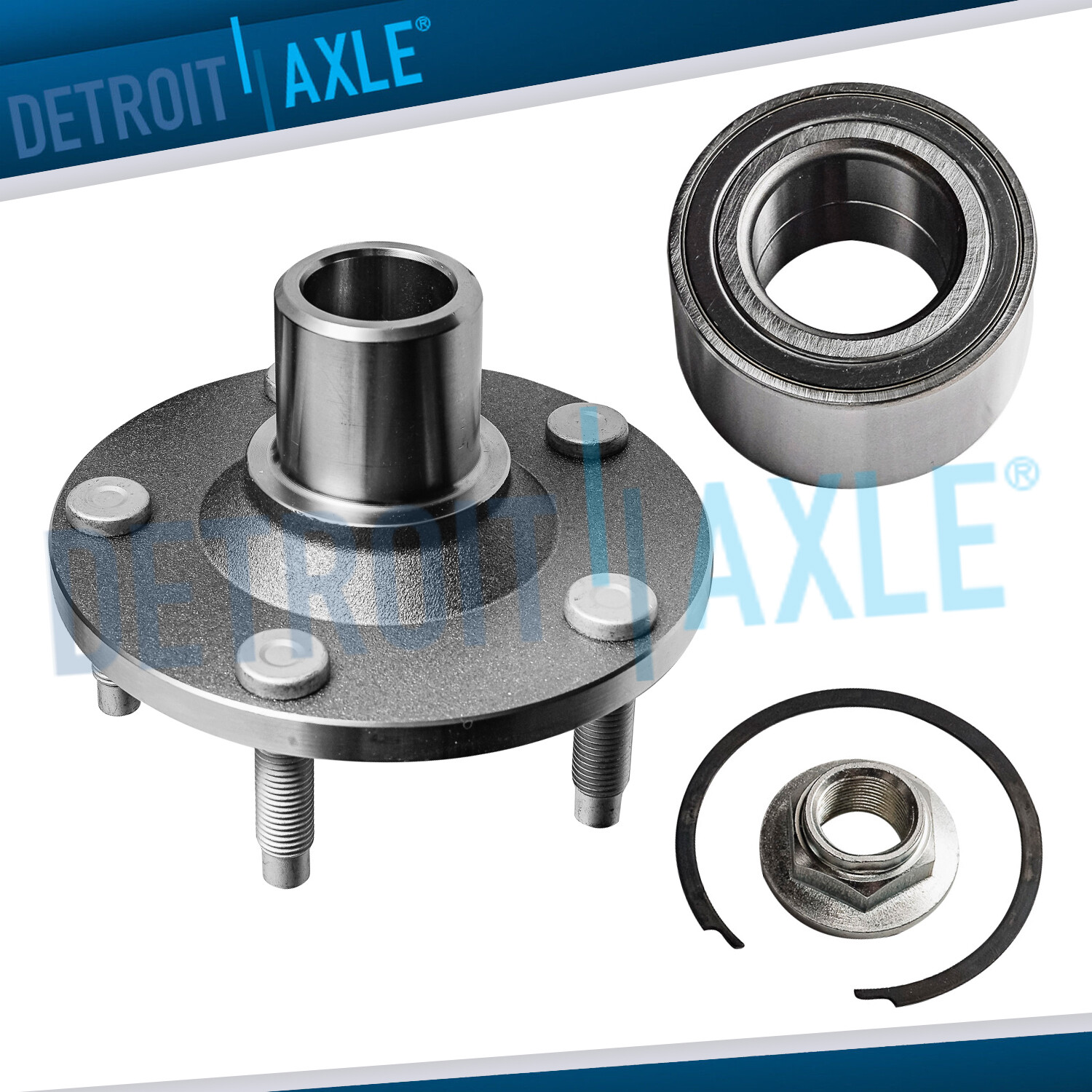 Front Wheel Hub Bearing for 2001-2012 Ford Escape Mercury Mariner Mazda ...