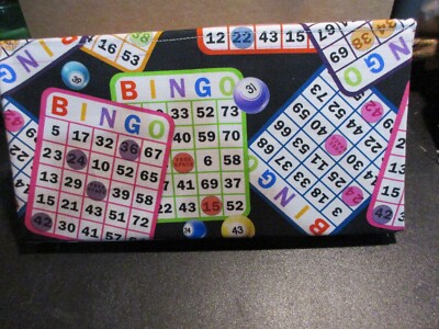 Card holder for Bingo pull tabs or playing cards Bingo Cards pattern | eBay