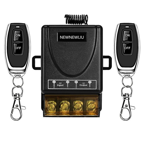 12 Volt Remote Switch WirelessDC12V/24V/48V/72V/30A RelayRemote Control ...
