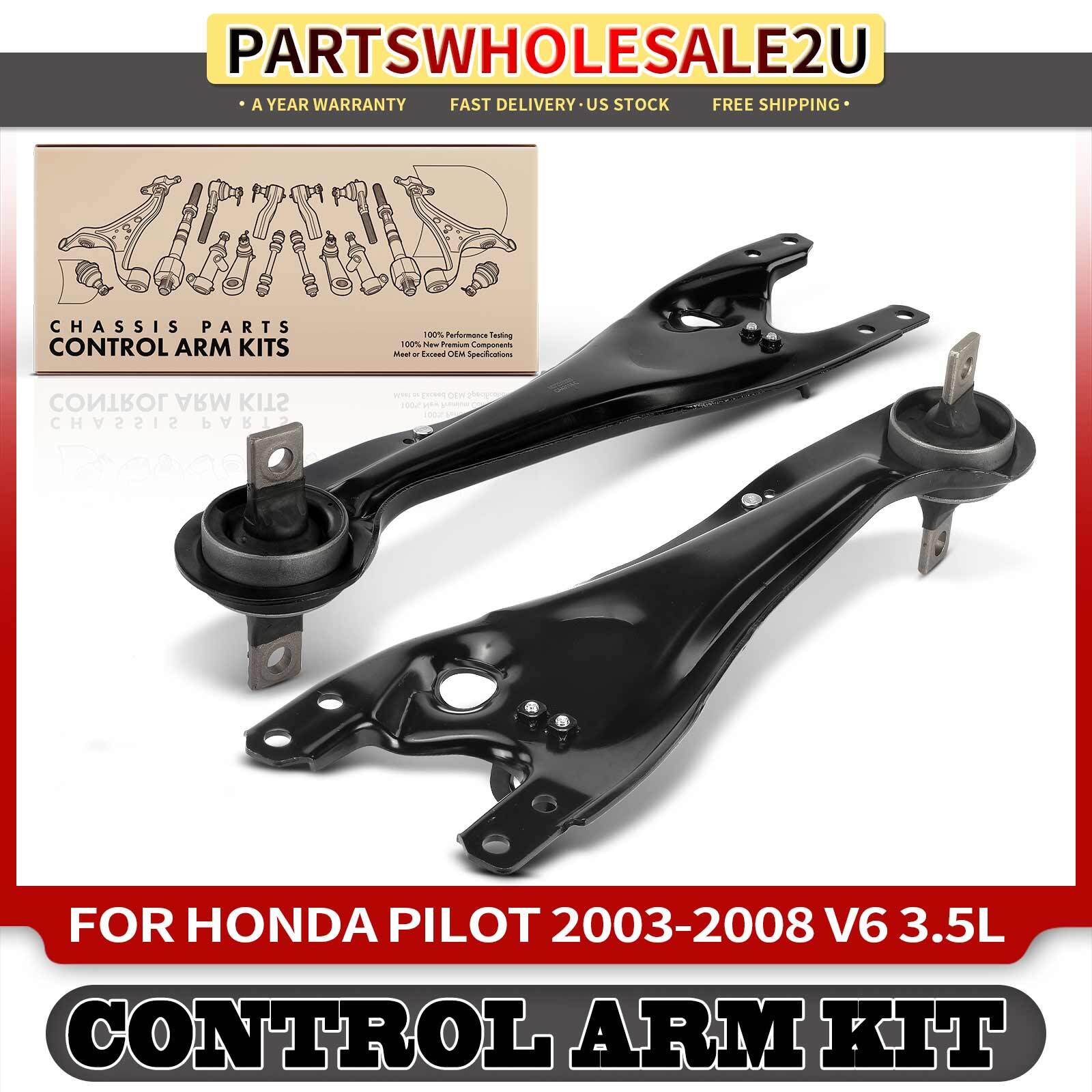 2x New Rear Driver & Passenger Side Trailing Arm for Honda Pilot 2003 ...