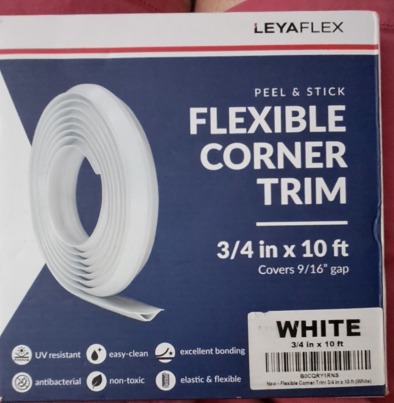 LeyaFlex Peel & Stick Flexible Corner Trim | Grelly UK