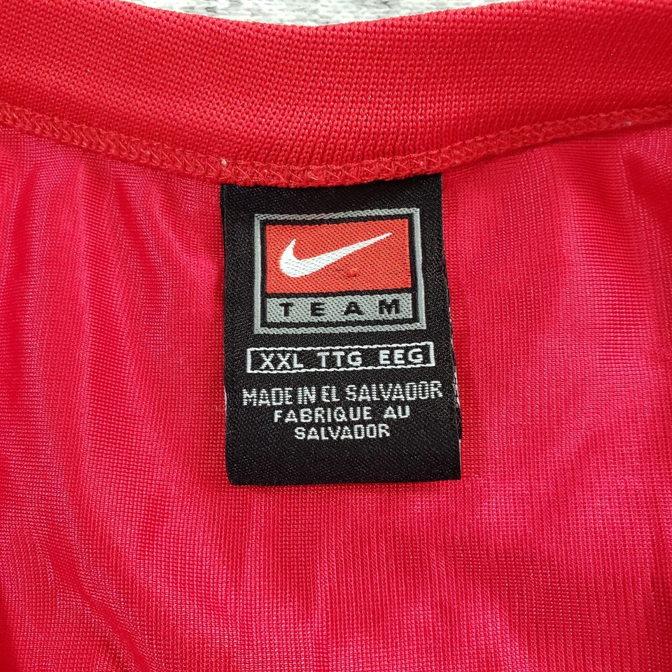 Vintage Ohio State Buckeyes Football Jersey Mens XXL Red Nike Blank ...