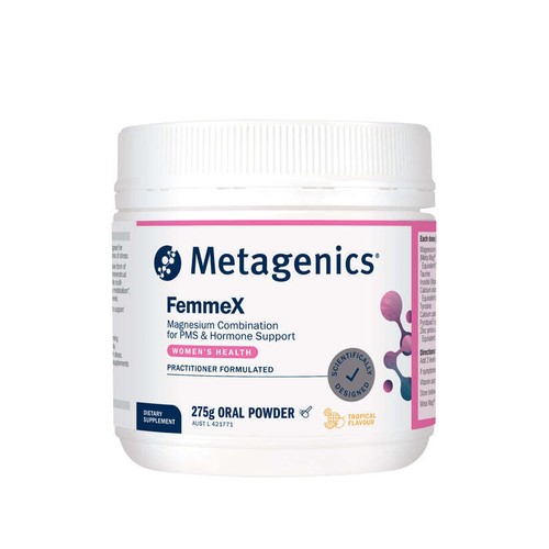 Metagenics - FemmeX 275g Powder Tropical for Healthy Hormone Balance | eBay