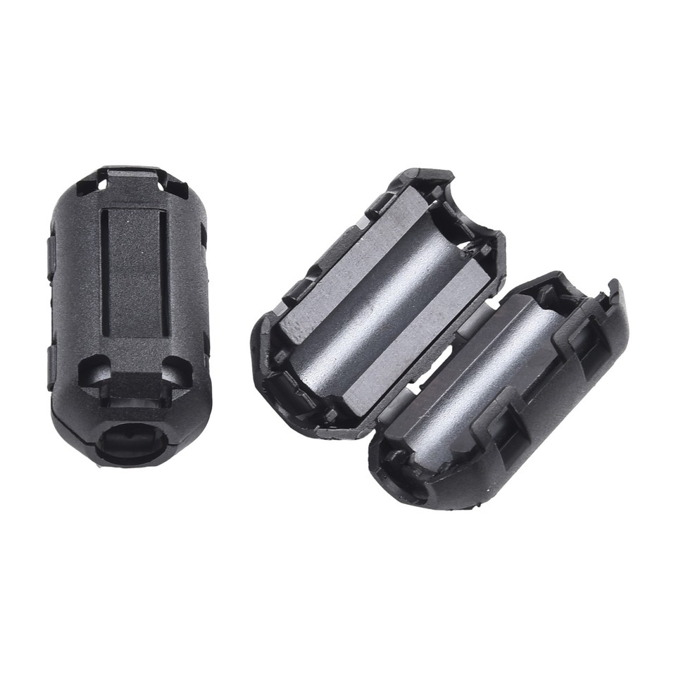 Ferrite Core Noise Suppression Cable Clips for USB and Video Signals 10 ...