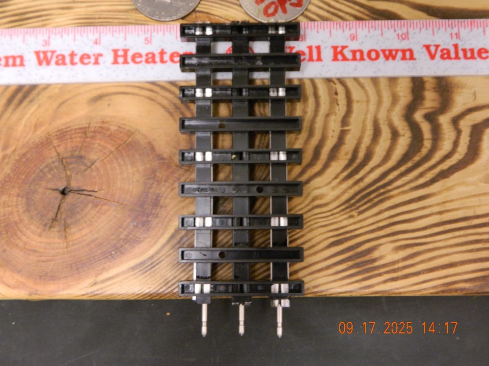 K Line 5.5" Super K Conversion Shadow Rail, O gauge 2 rails silver, 1 rail blk | eBay