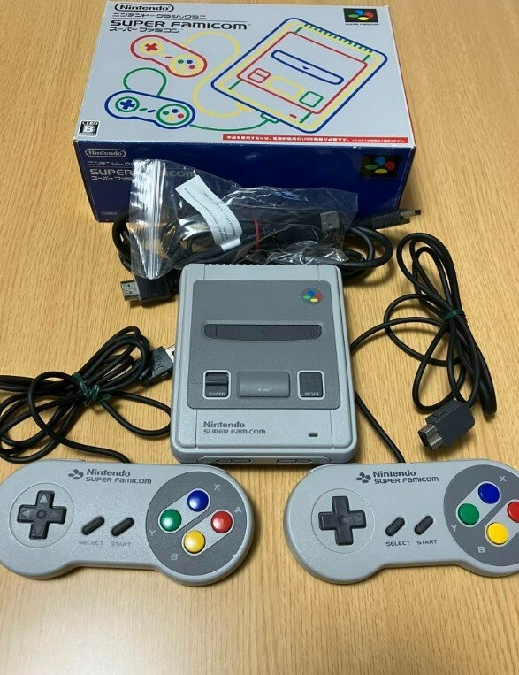 Nintendo Classic Mini Family Computer Super Famicom Game Console set | eBay