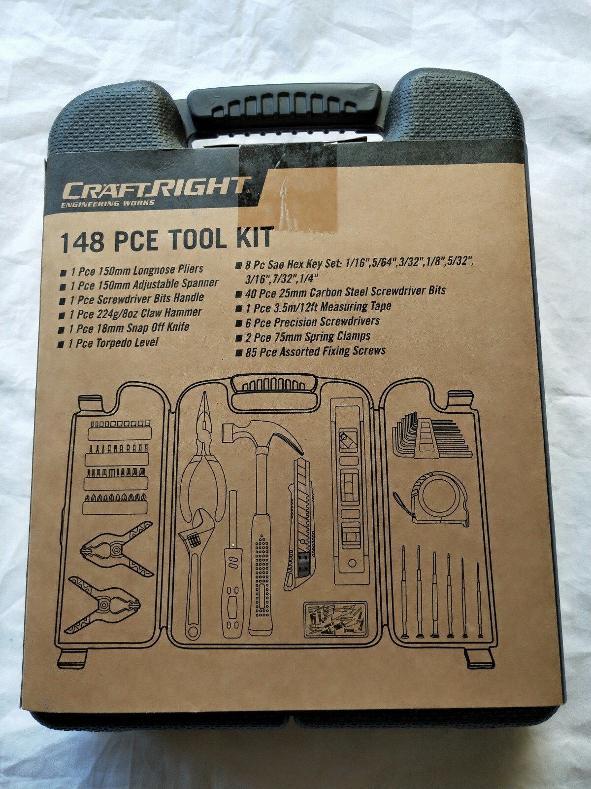 Craftright 148 Piece Tool Kit | eBay