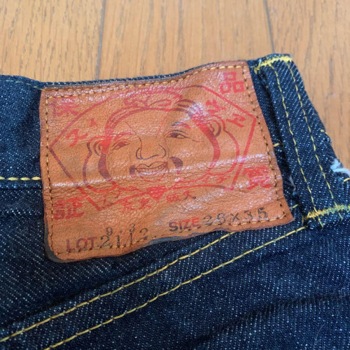 EVISU x Doraemon collaboration jeans (fully embroidered model Lot 2112 ...