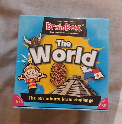 Brainbox The World Box Game - Please Read Description | eBay UK