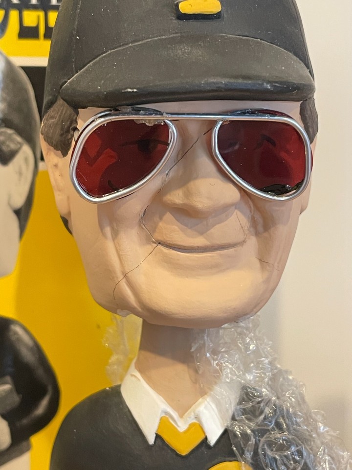 RARE Hayden Fry Bobblehead #42/1000 Iowa Hawkeyes Football 1992 All ...