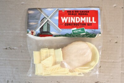 AIRFIX 2 SERIES VINTAGE HO OO GAUGE WINDMILL MODEL RAILWAY CONSTRUCTION ...