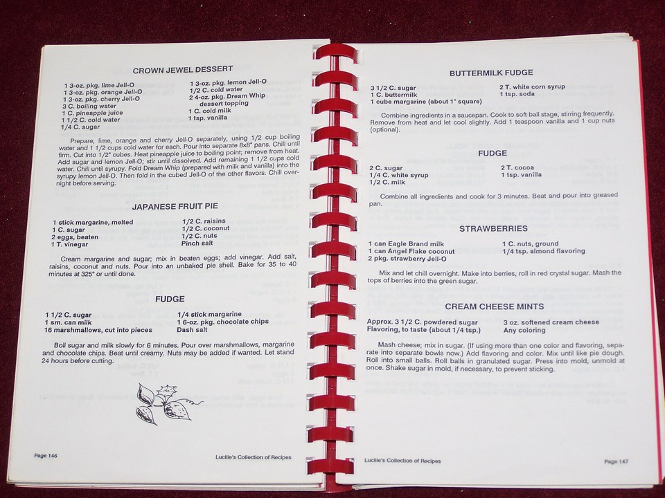 Gray Court United Methodist Church Cookbook 1994 Gray Court SC | eBay